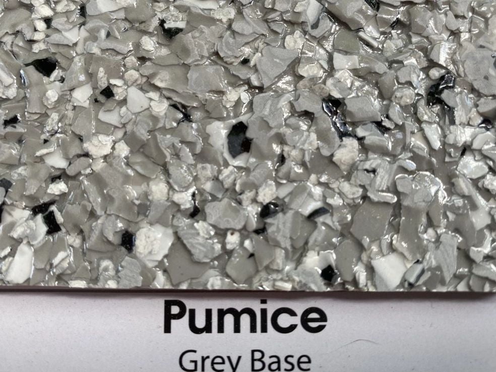 Pumice - Grey Base - Epoxy Flooring Brisbane